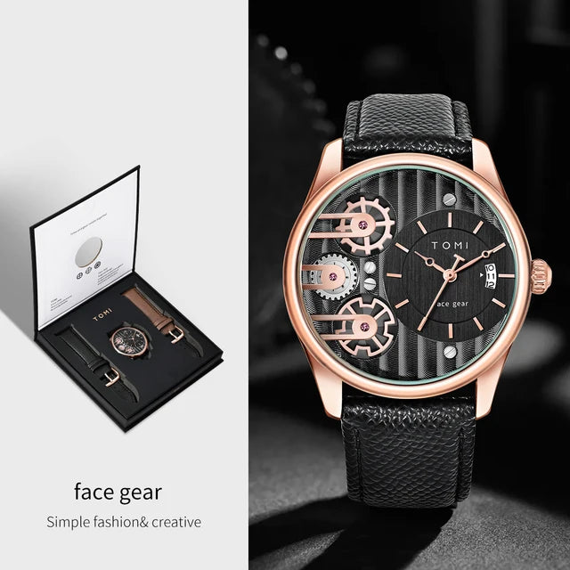 Face Gear Dual Strap Watches – Tomiwatches.pk